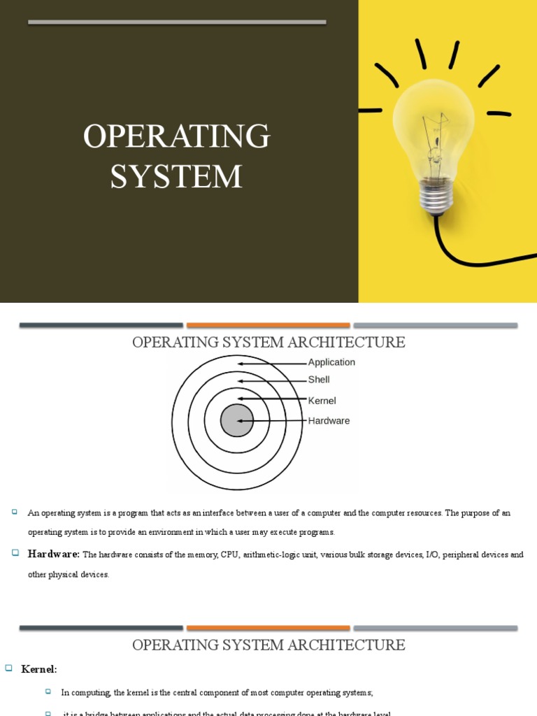Lecture 3 Pdf Kernel Operating System Operating System