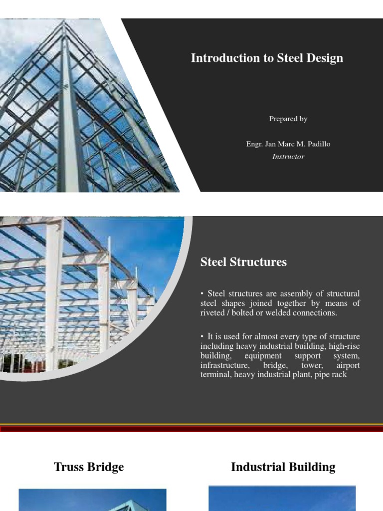 Lesson-1-3 (CE 321C) | PDF | Strength Of Materials | Structural Steel