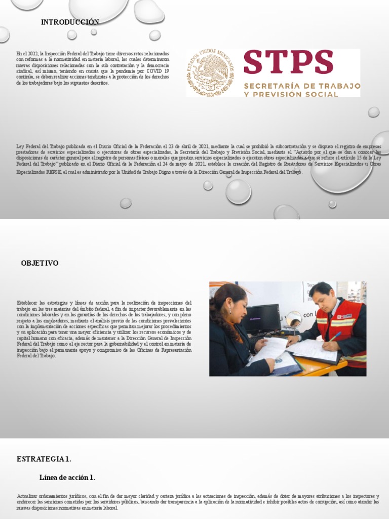 B932 Programa Inspeccion Stps 2022 | PDF