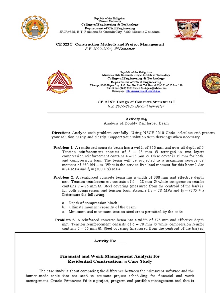 Depth of Compression Block Analysis | PDF | Reinforced Concrete | Beam ...