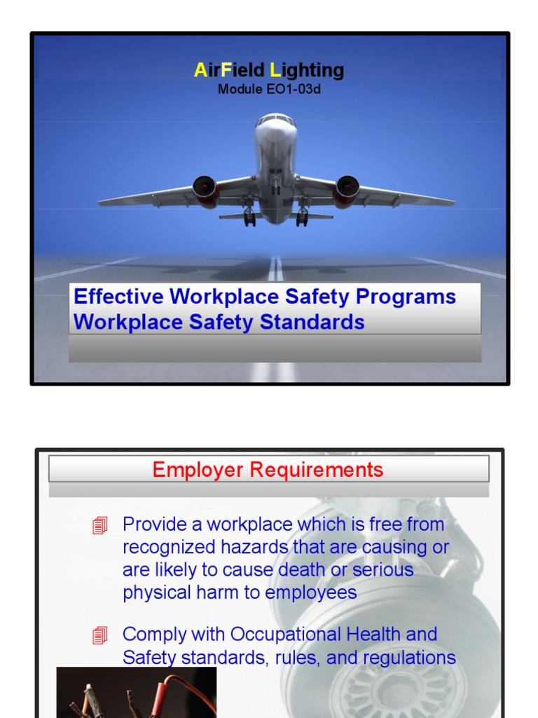 EO1-03d Effective Safety Programs | PDF | Occupational Safety And ...