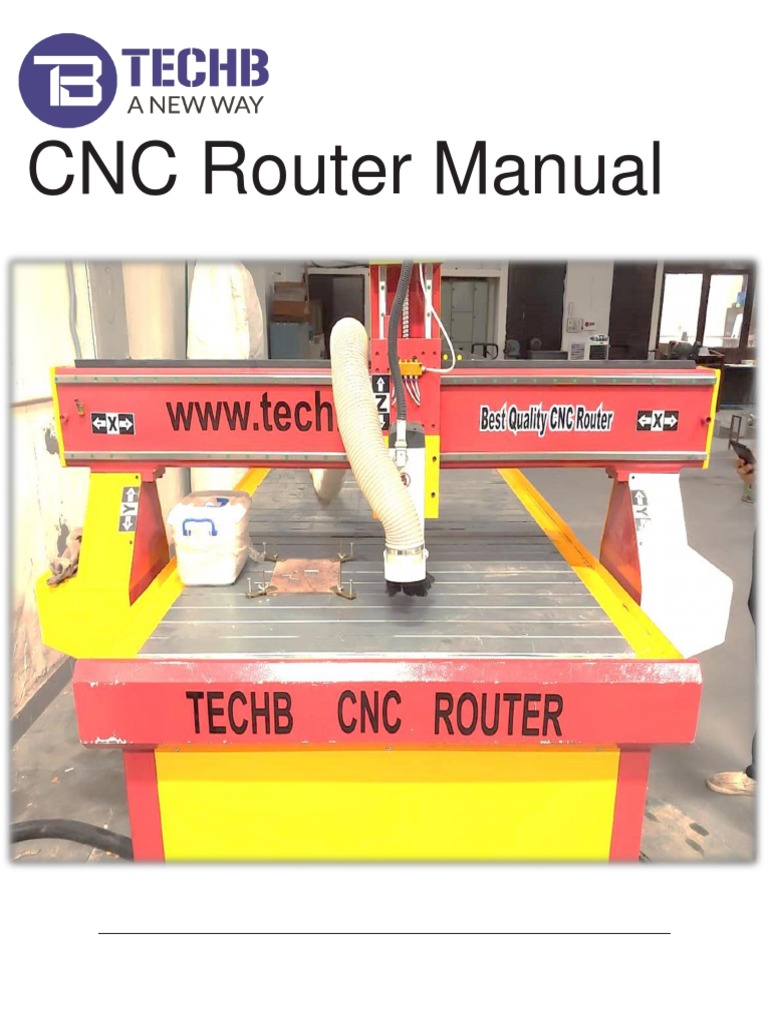 CNC Router Big User Manual | PDF | Numerical Control | Fuse (Electrical)