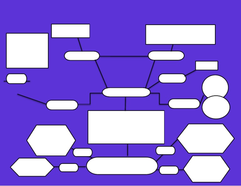 Plantilla de Mapa Conceptual en Word 2 | PDF