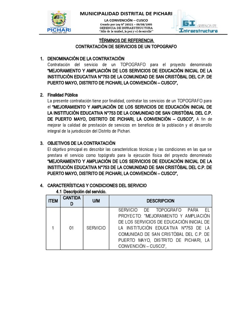 TDR Topografo | PDF | Topografía