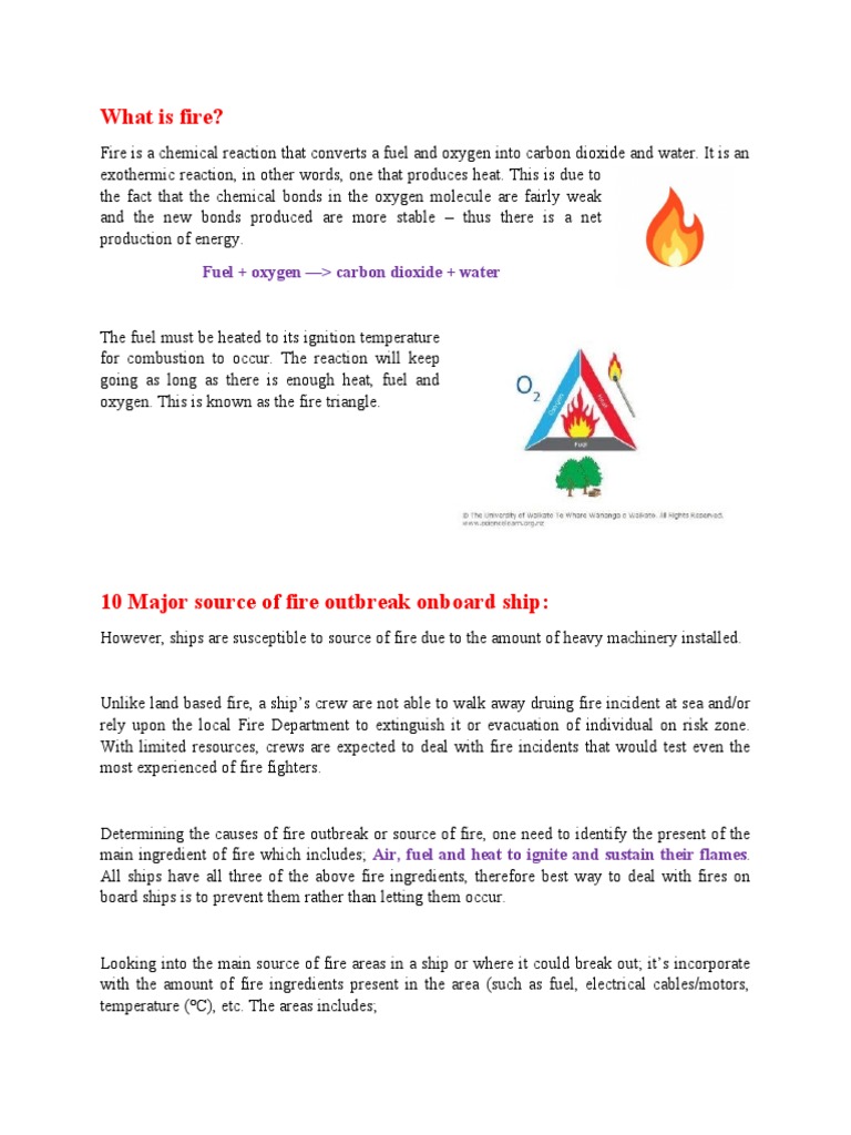 Types of Fire | PDF | Fires | Combustion