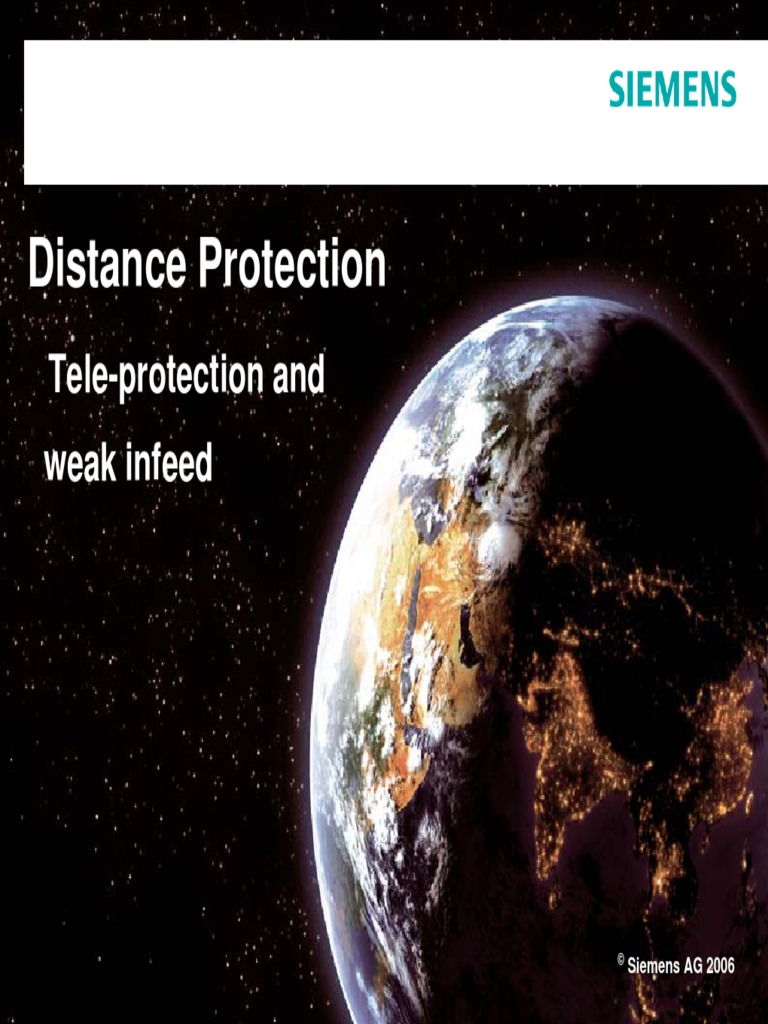 05 - Teleprotection and Weak Infeed | PDF | Bit Rate | Network Topology