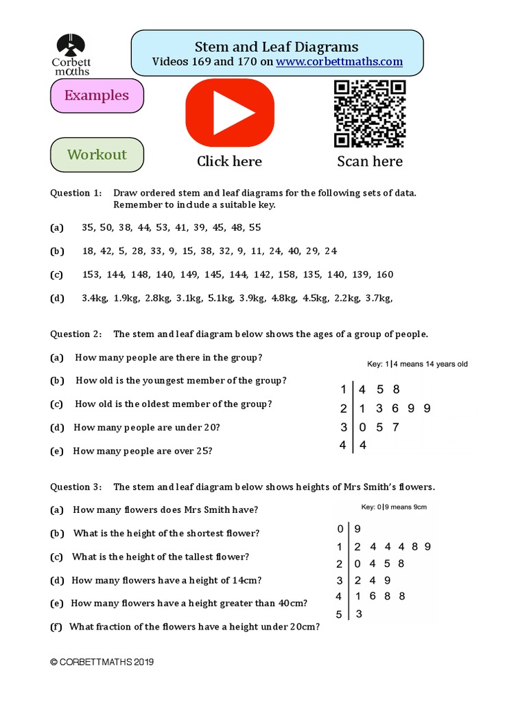 Stem and Leaf | PDF