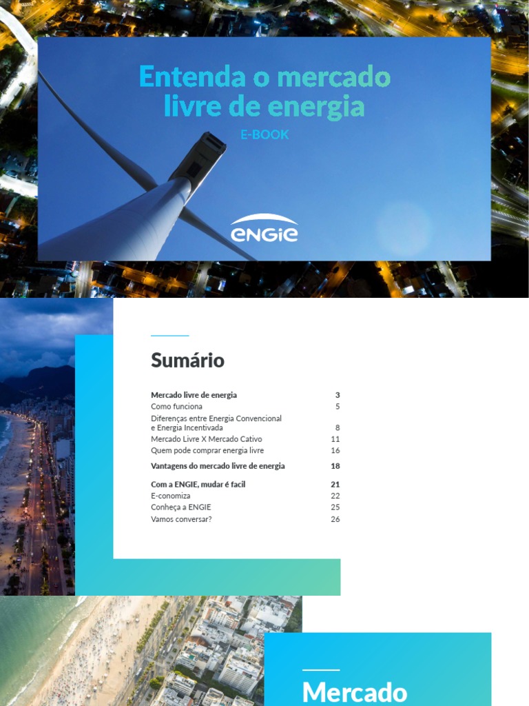 Entenda O Mercado Livre De Energia Pdf Mercado Livre Mercado