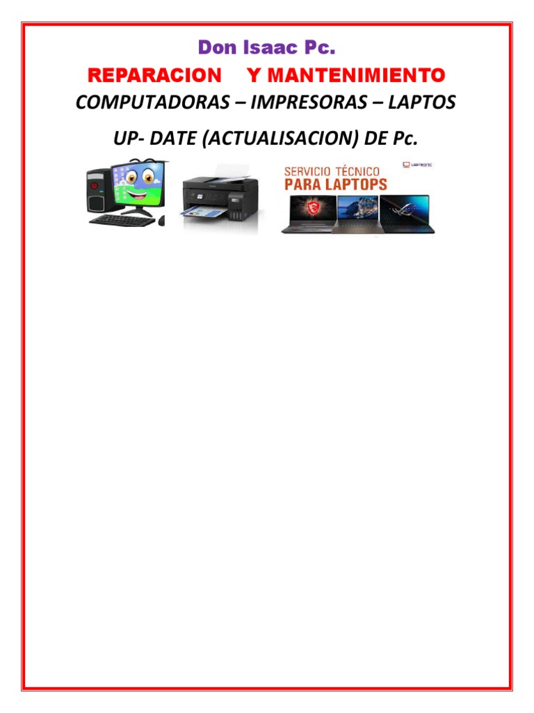 Reparacion y Mantenimiento | PDF