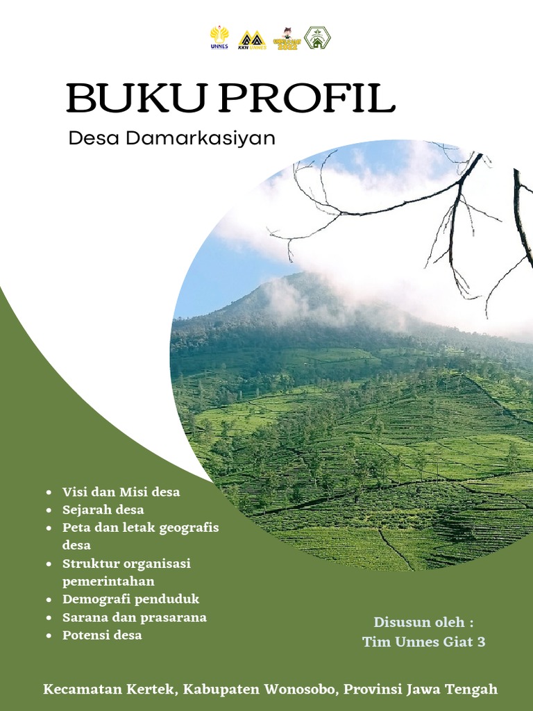 Buku Profil Unnes Giat Desa Damarkasiyan | PDF
