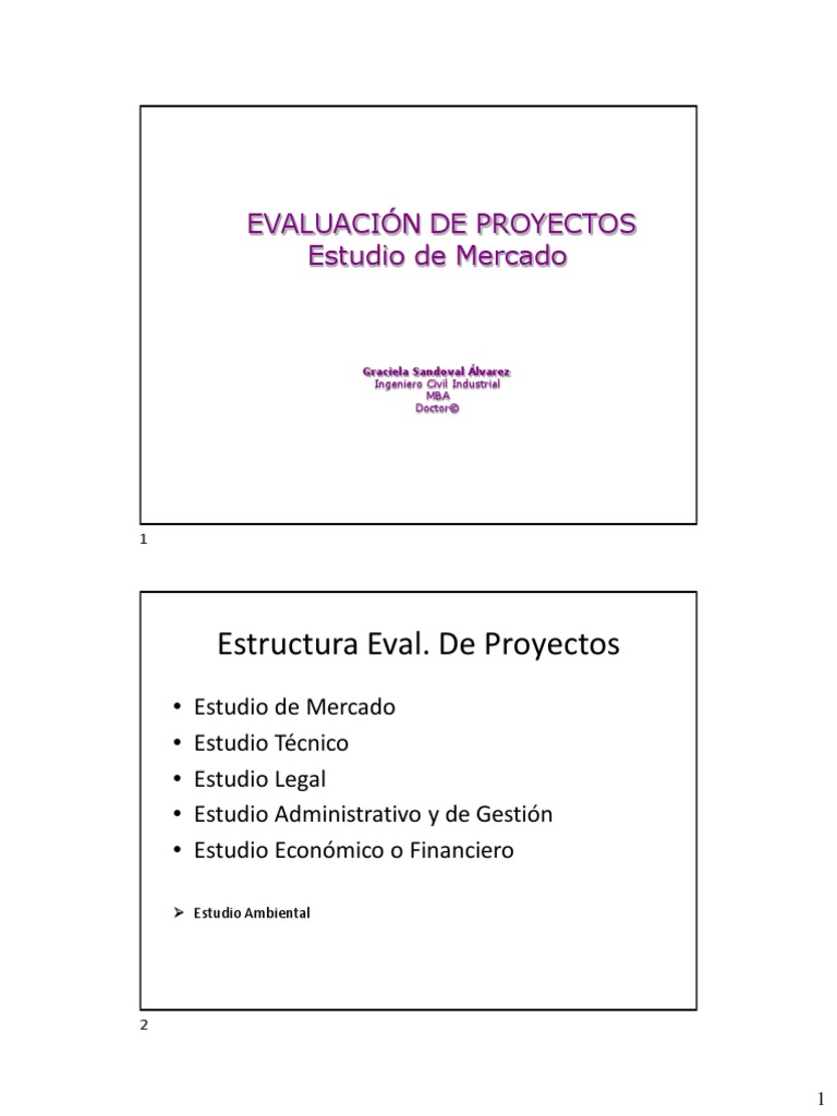 3 Presentacion - Est Mdo | PDF | Marketing | Mercado (economía)