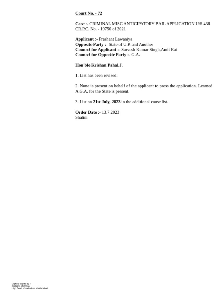 Order ABAIL - 19750 - 2021 13-07-2023 | PDF