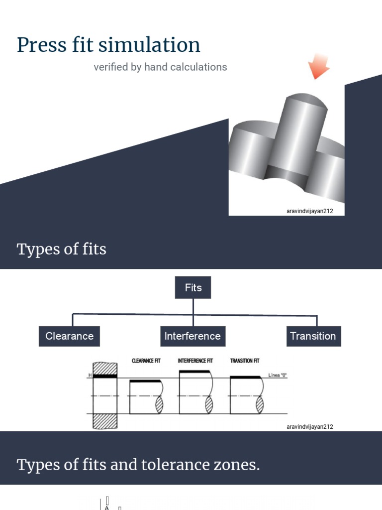Press Fit Simulation and Analysis | PDF | Engineering Tolerance | Building Engineering