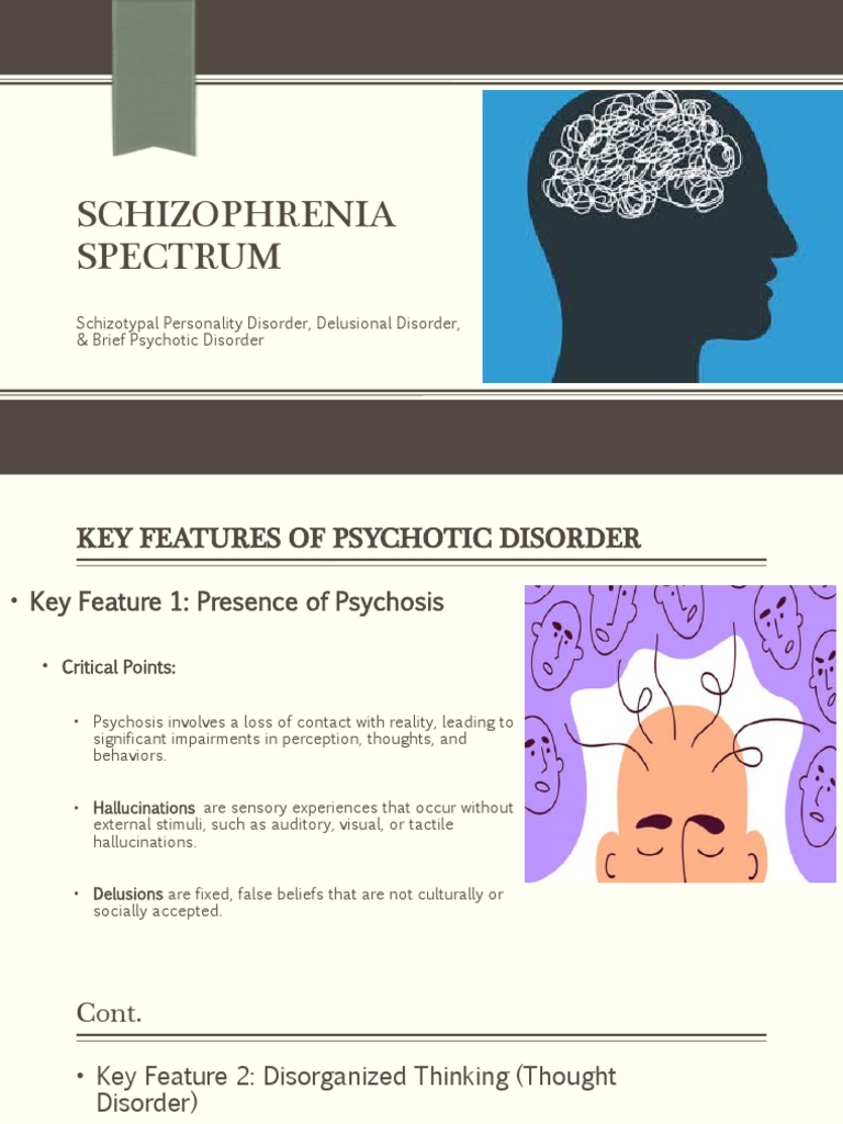 Schizophrenia Spectrum | PDF | Psychosis | Schizophrenia