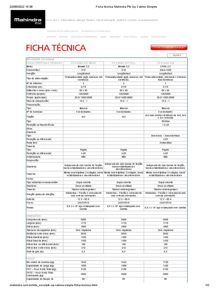 ficha-t-cnica-mahindra-pik-up-cabine-simples-pdf-tra-o-nas-quatro