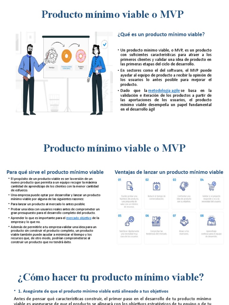 Producto Mínimo Viable o MVP | PDF | Ingeniería de Sistemas | Business
