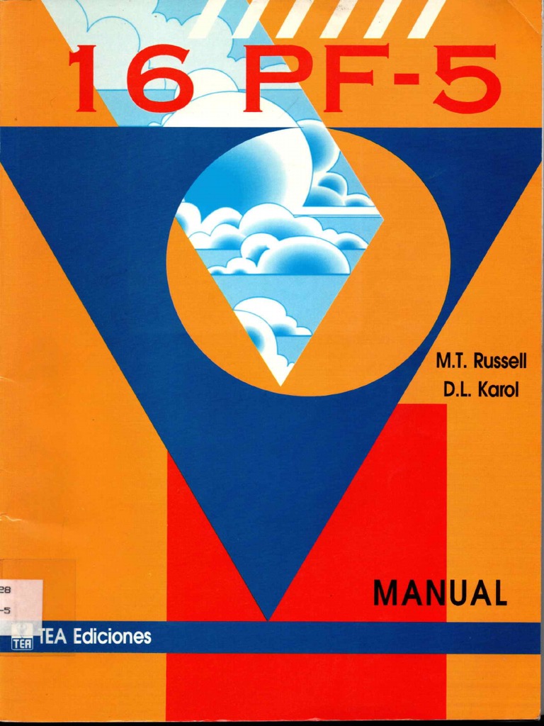 16PF 5 Manual | PDF