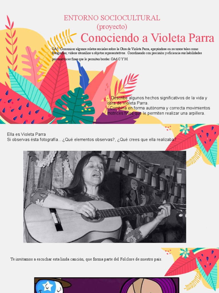 Violeta Parra (Kinder) | PDF
