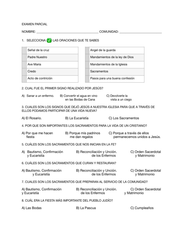 Primera Comunión | PDF | eucaristía | Sacramentos