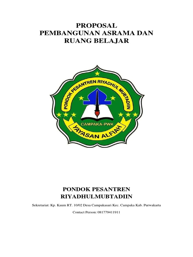 Proposal Pembangunan Ponpes-1 | PDF