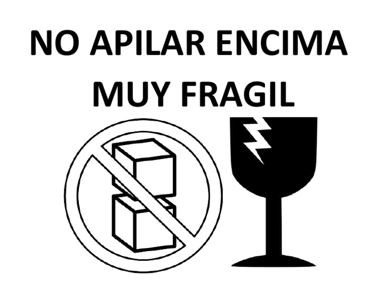AVISO - NO APILAR ENCIMA | PDF