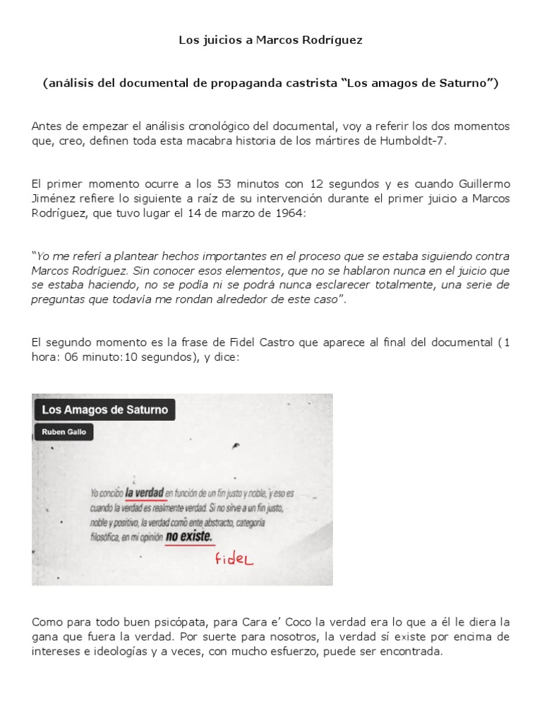 los-amagos-de-saturno | PDF