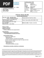 Formato Informe - Medico Axa | PDF | El embarazo | Hospital