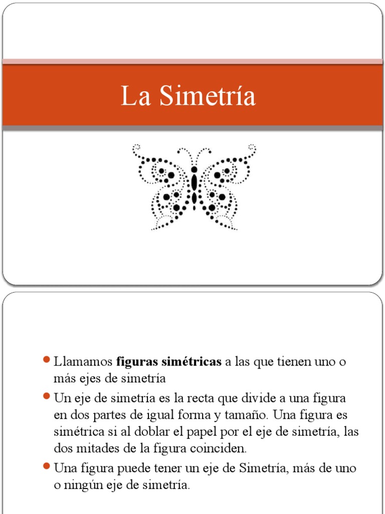 La Simetría | PDF