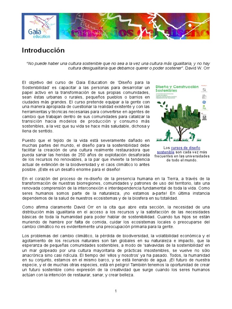 Principios Diseno | PDF | Sustentabilidad | Residuos