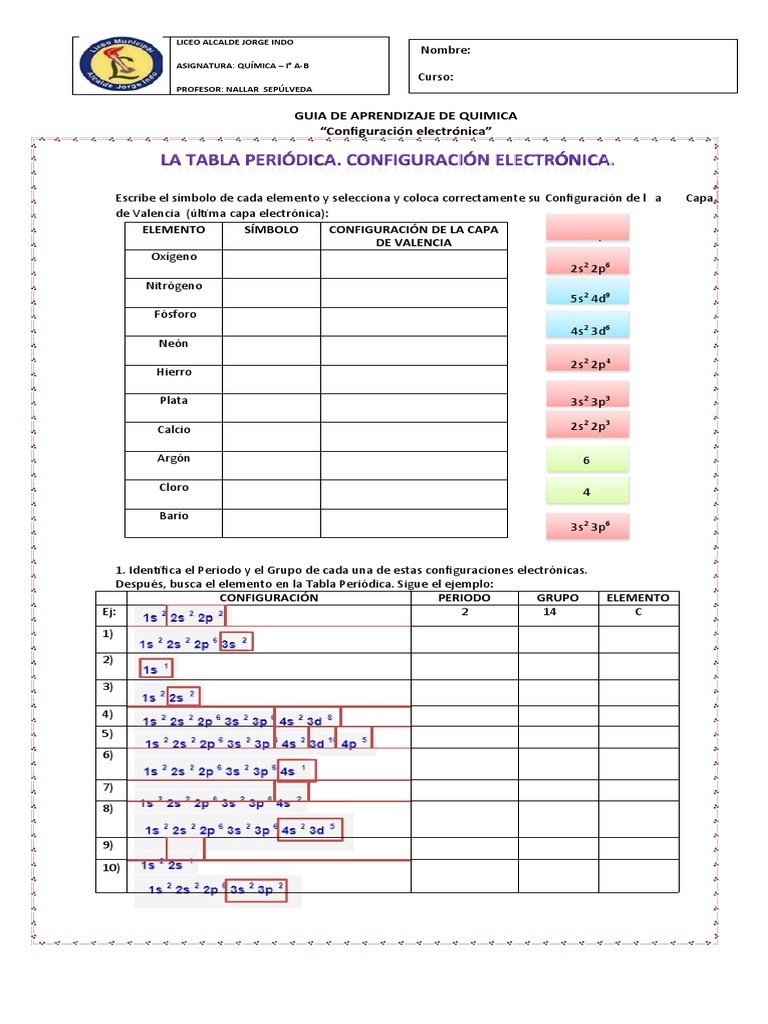Guia Configuracion Electronica | PDF