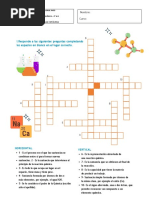 Sopa de Letras de La Tabla Periodica de Los Elementos | PDF