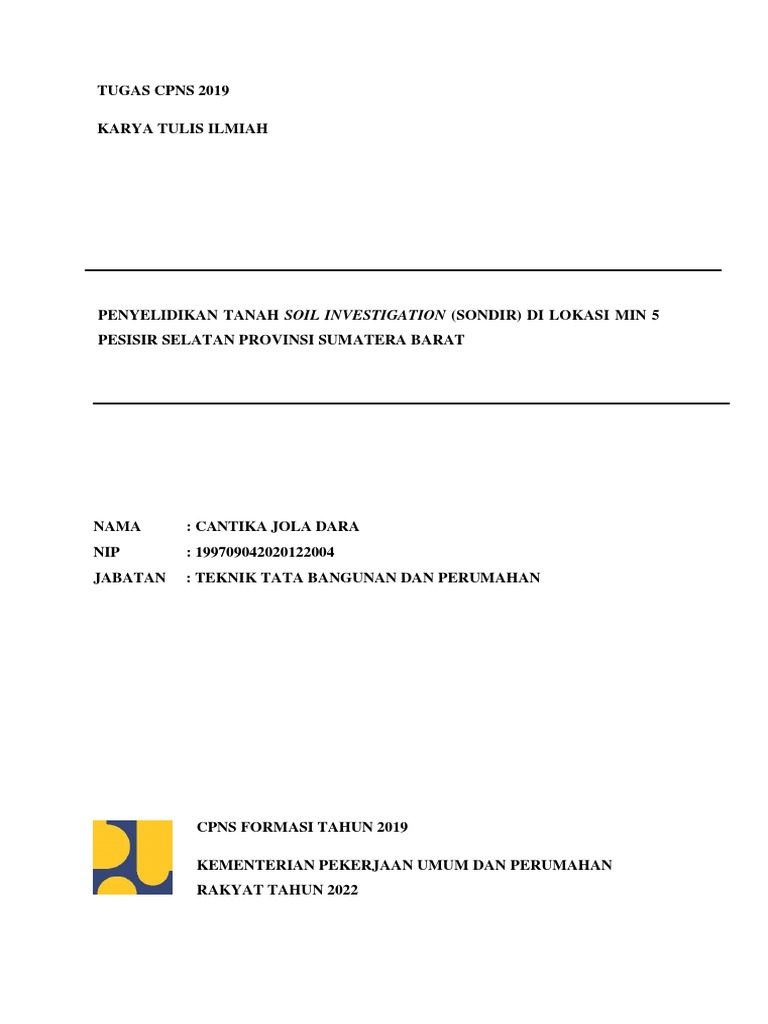 Kti Pupr - Cantika Jola Dara - DJCK | PDF