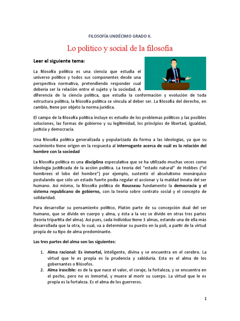 Filosofía 11° II. 2021 | PDF | Moralidad | Filosofia politica