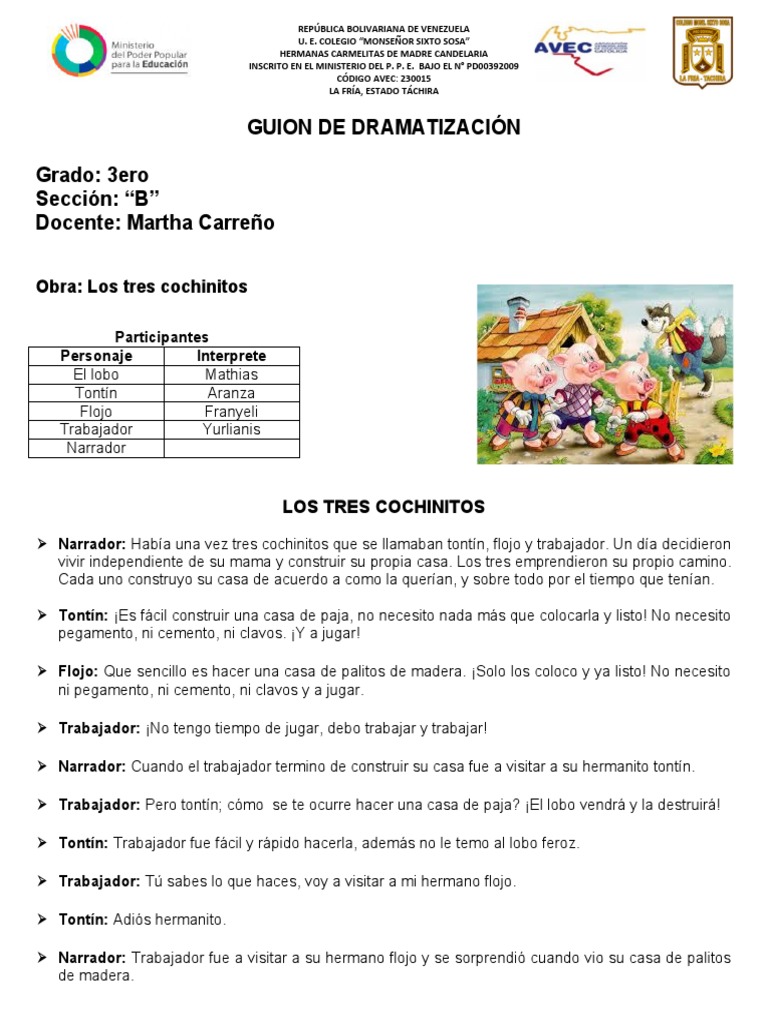 Los Tres Cochinitos | PDF