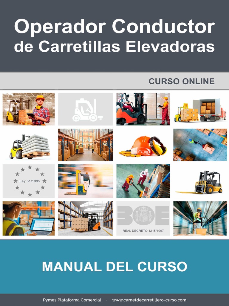Manual Curso Carretillero | PDF | Máquina elevadora | Eje
