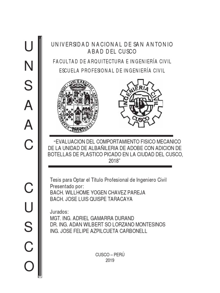U N S A A C C U S C O: Universidad Nacional de San Antonio Abad Del Cusco | Descargar gratis PDF ...