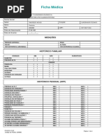 Ficha de Anamnese Corporal | PDF