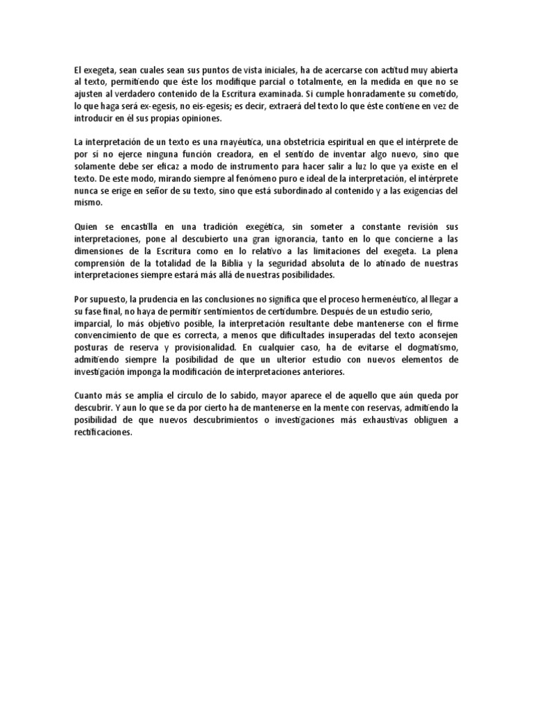El Exegeta | PDF | Biblia | Motivación