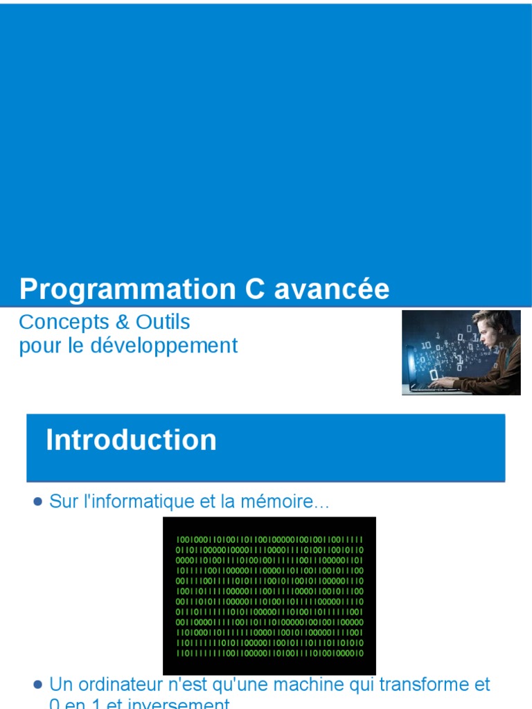 Programmation C : Concepts Avancés | PDF | Programmation informatique ...