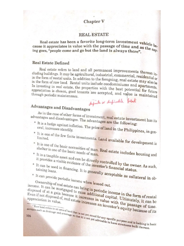 FIN 7 Real-Estate | PDF