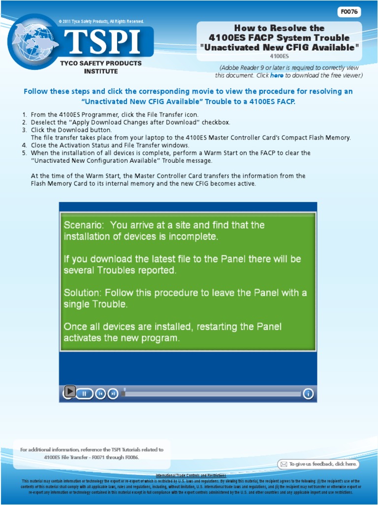 F0076 Unactivated New CFIG | PDF | Adobe Flash | Computing