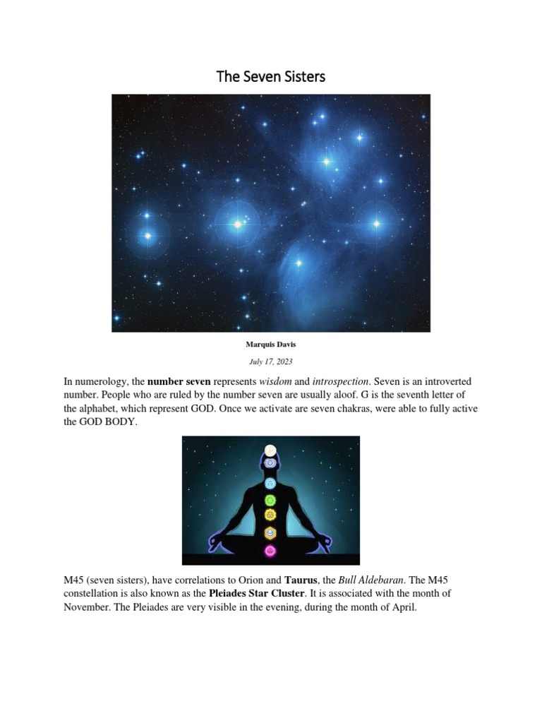 The Seven Sisters | PDF