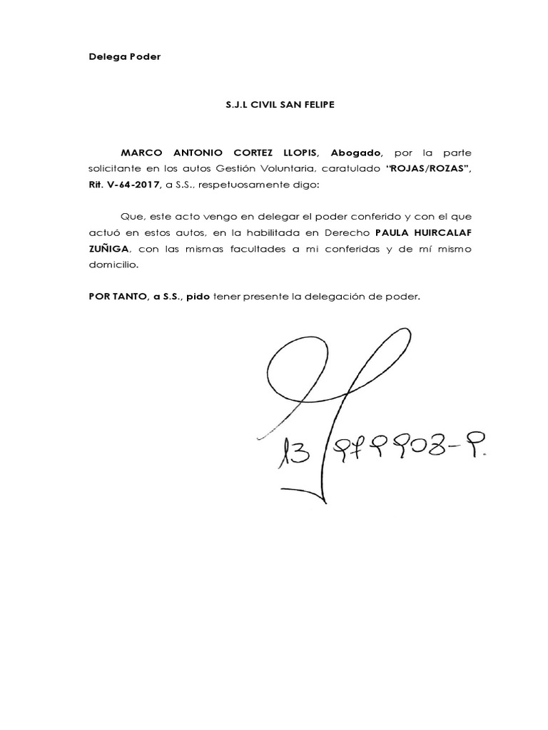 Delega Poder | PDF