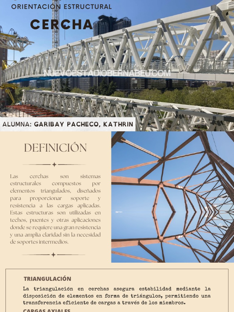 CERCHA | PDF | Braguero | Puente