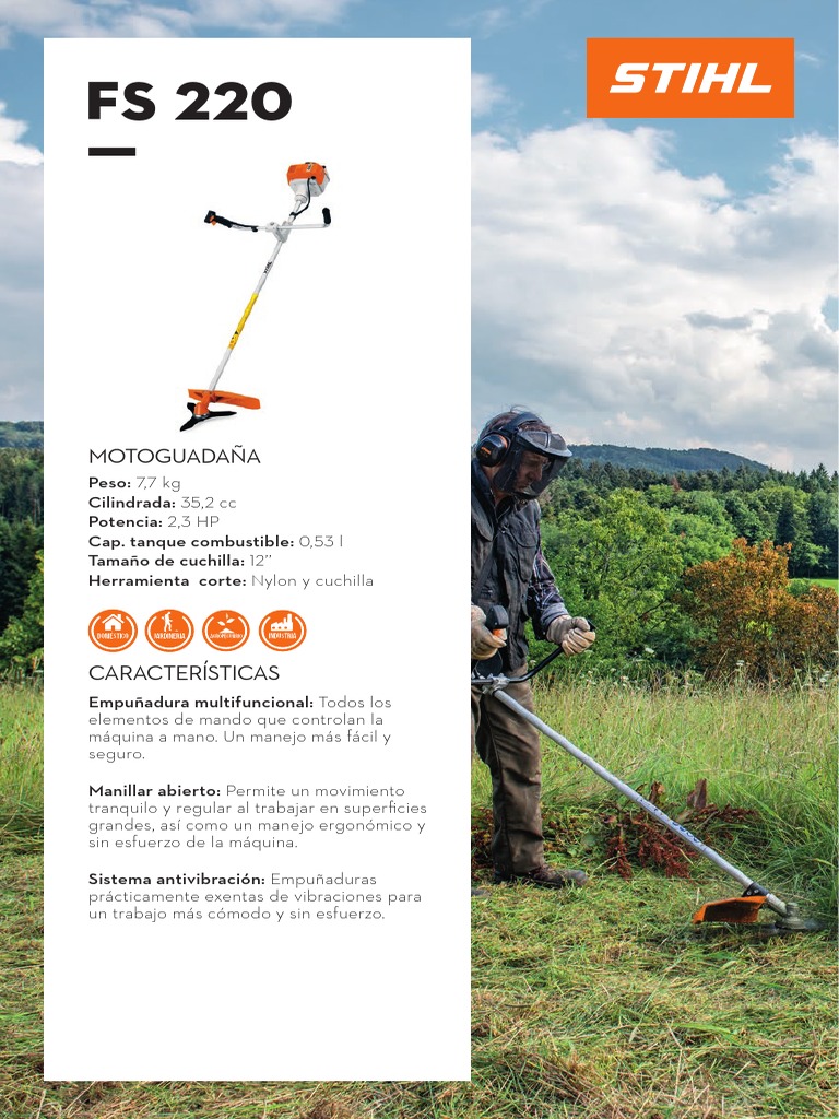 Ficha Técnica FS 220 | PDF