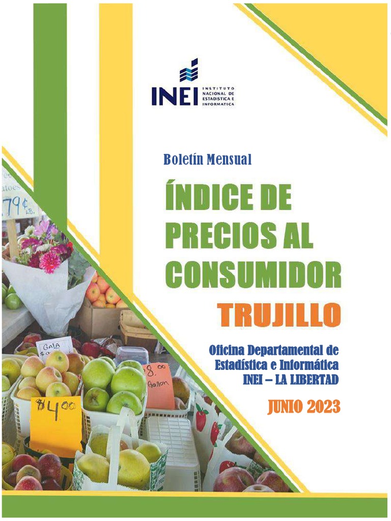 Boletin Mensual Del Indice de Precios Al Consumidor - Trujillo - Junio 2023 - Compressed | PDF ...
