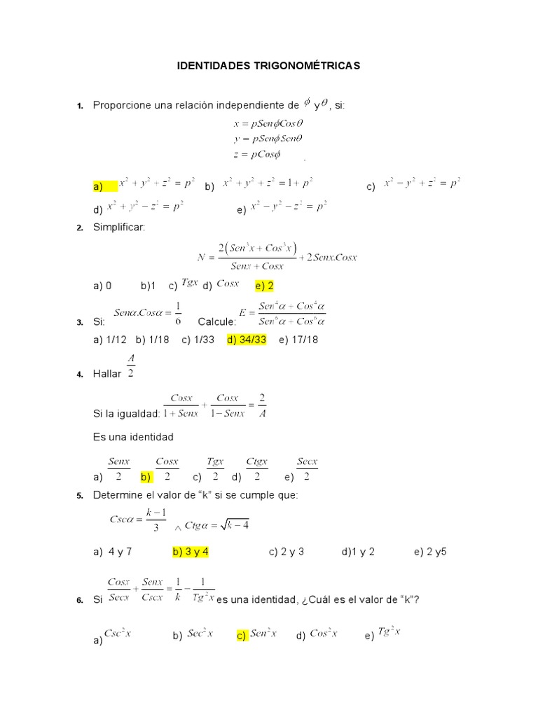 10ma Semana Caepu - Matematica (May-Jul) 2023 | PDF | Matemáticas 10ma Semana Caepu - Matematica (May-Jul) 2023 | PDF | Matemáticas