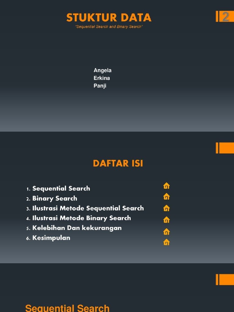 Stuktur-Data-Sequential-Search-And-Binary-Search - Ppt-Download | PDF