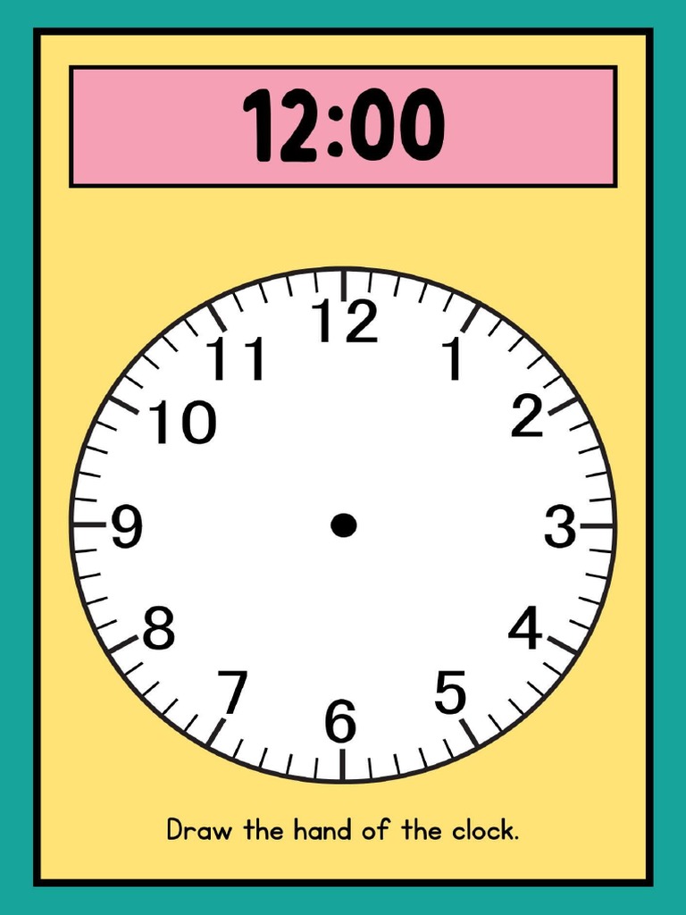 Clock Printable | PDF