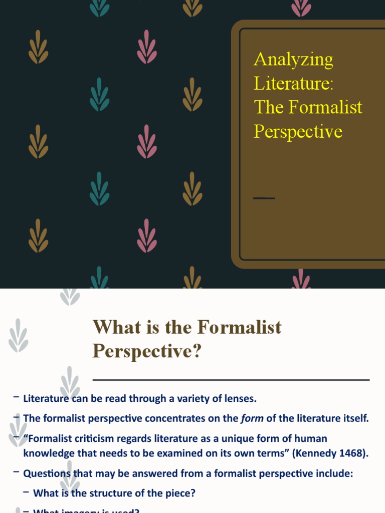 1.formalist Perspectives | PDF | Cognitive Science